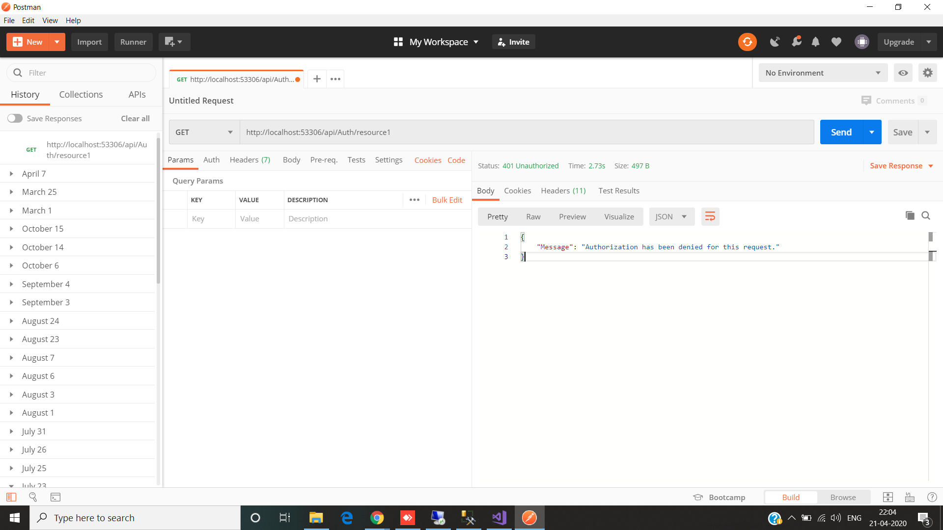 Token Based Authentication In Web Api Codehunger Blog