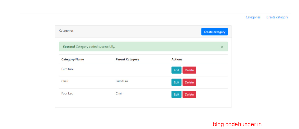 Create Dynamic Categories And Subcategories In Laravel 78 Codehunger Blog 